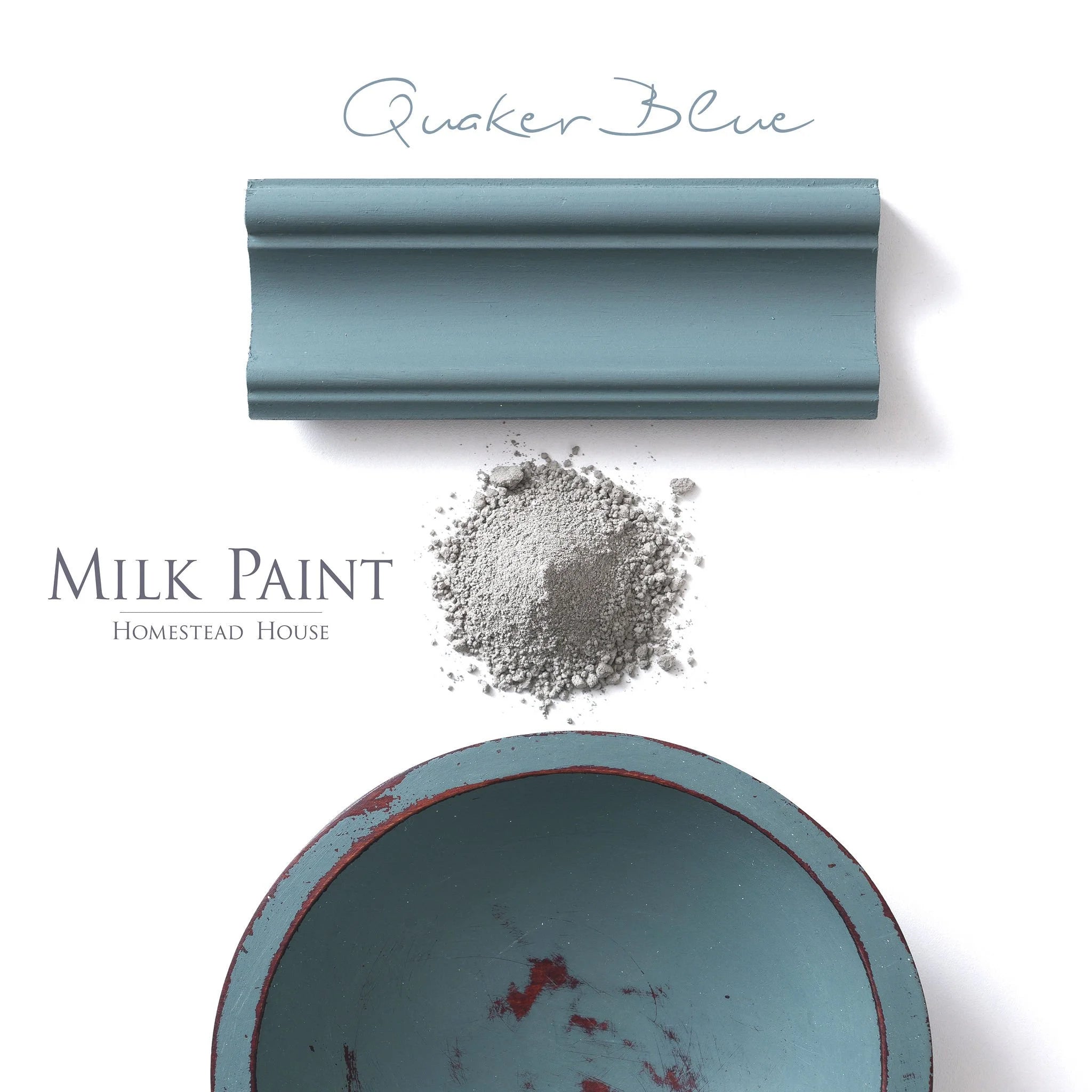 Quaker Blue Fusion Milk Paint – Furniture Paint – Julie's Designs and Signs